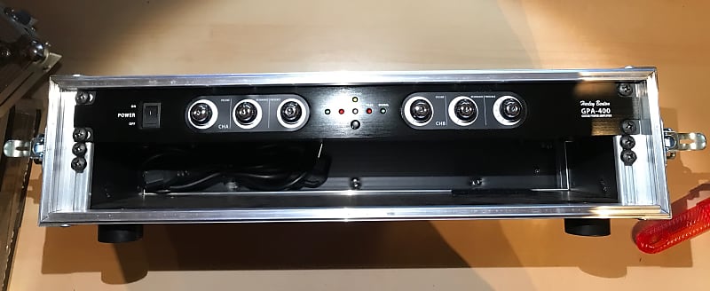 Harley Benton GPA-400 Poweramp +2U rack hard case | Reverb