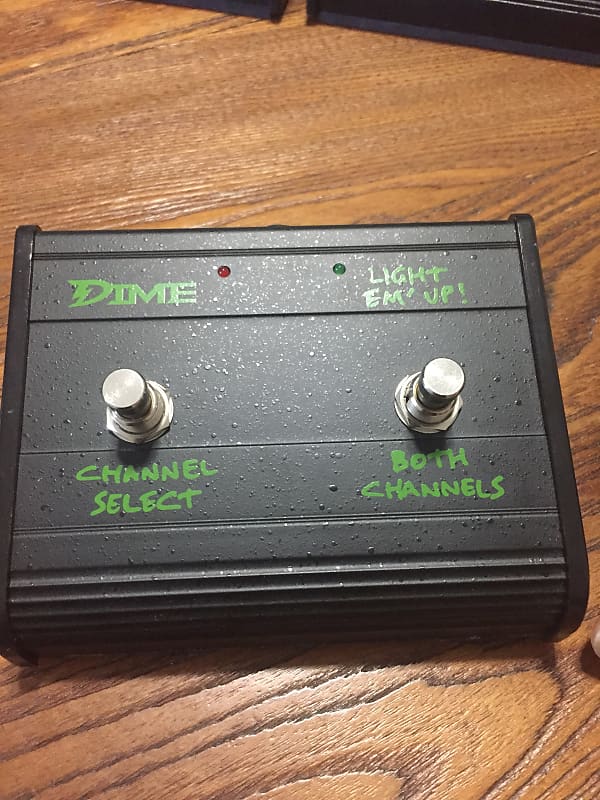 Dime Amplification D100 footswitch | Reverb