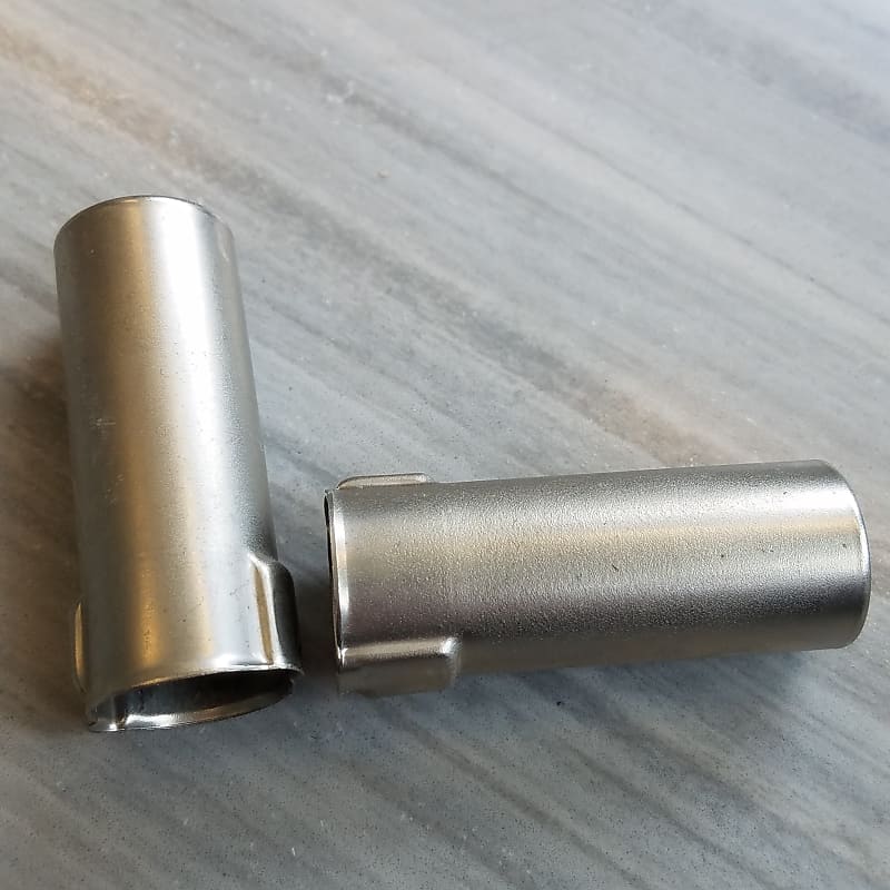 Elco Pair (2) Tube Shields 6AQ5 7-pin J-Slot TS102U03 J30-02 | Reverb