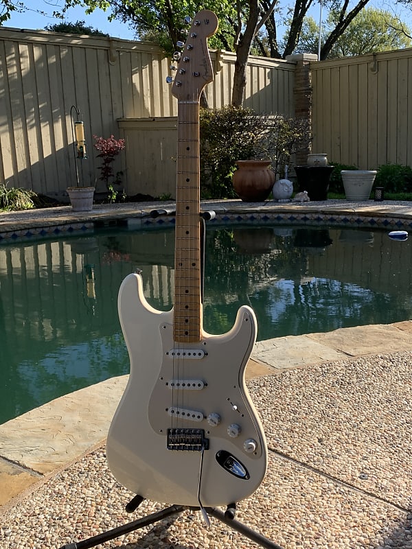 Fender STRATOCASTER / PARTS-CASTER Assembled 2024 - Cream | Reverb