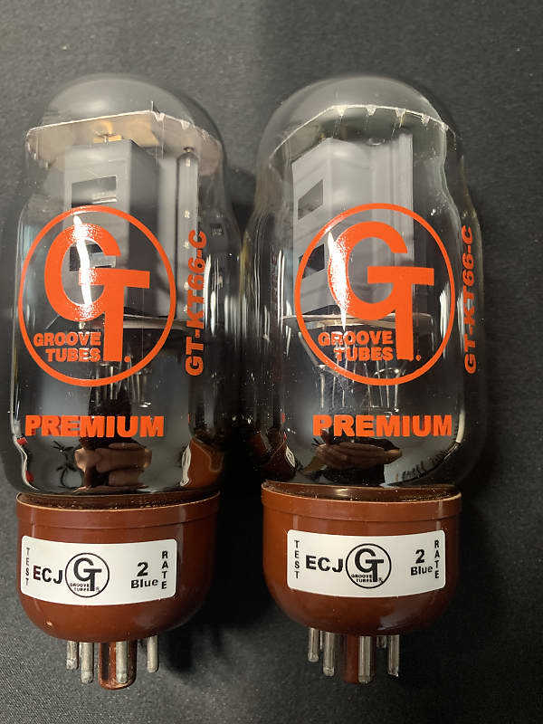 *FREE SHIPPING*SAVE $*Matched Set Pair “#2” Groove Tubes KT66 | Reverb