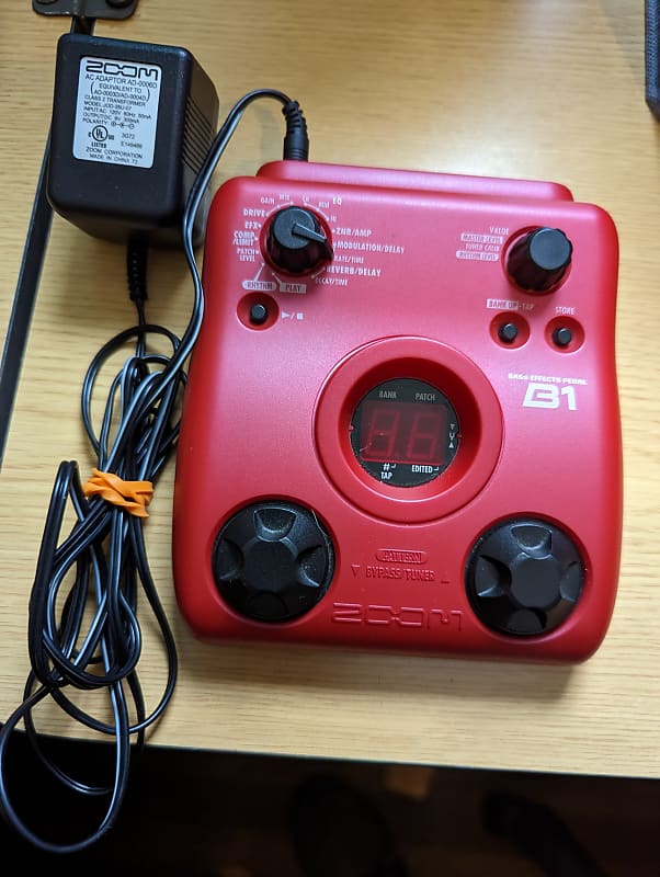 Zoom B1 Multi-effects Pedal | Reverb