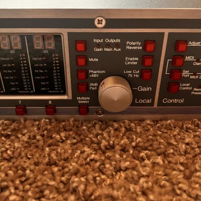 2003 Aphex Model 1788 8-Channel Remote Controlled Mic Preamp | Reverb