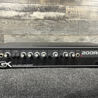 Gallien-Krueger GK 200RCB Bass Amp Head #476 | Reverb