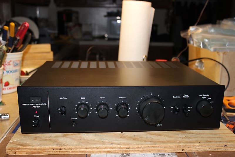 Restored Sansui AU-117 Integrated Amplifier (2) | Reverb