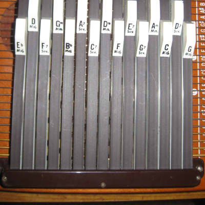 Chromaharp Autoharp 15 Chord Bars and Holders Complete | Reverb