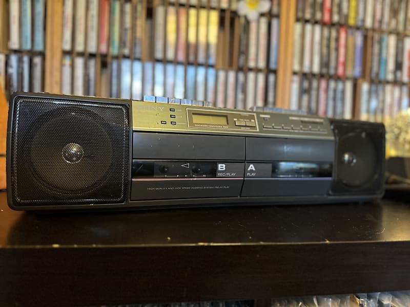 Sony CFS-W501 Dual Cassette Boombox 1980s | Reverb