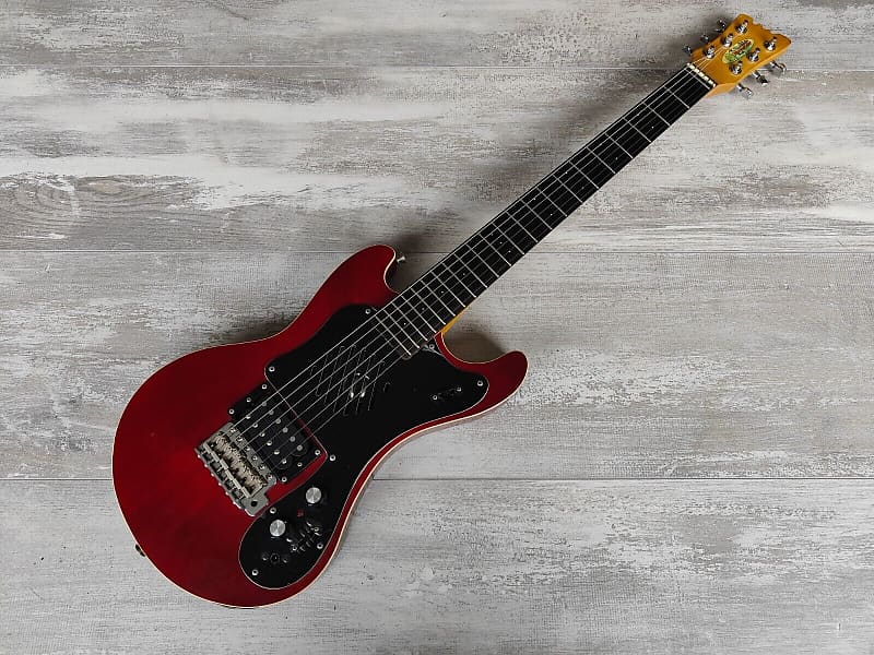 Marine Rider Mini Mosrite Travel Guitar (Made in Japan) | Reverb