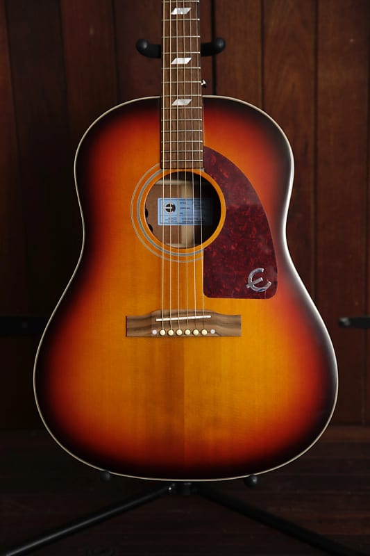 Epiphone Texan Masterbilt Acoustic-Electric Guitar Pre-Owned | Reverb