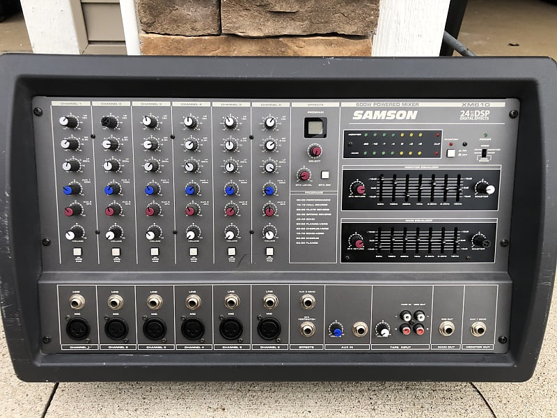 Samson XM610 6 channel 600w Powered Mixer | Reverb