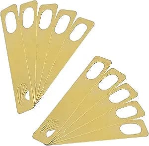 10PCS Guitar Bass Neck Shims, Includes 4Pcs 0.2mm, 4Pcs 0.5mm | Reverb
