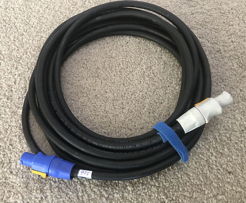 Carol 3/C 12 AWG Speakon Electrical Jumper Cable - 25 ft | Reverb