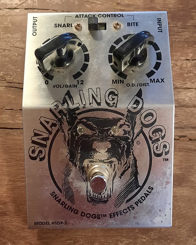 Snarling Dogs Black Dog SDP-2 Distortion Guitar Pedal | Reverb