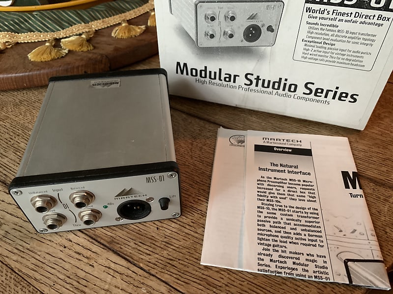 Martinsound Martech MSS-01 DI Interface - NICE! | Reverb