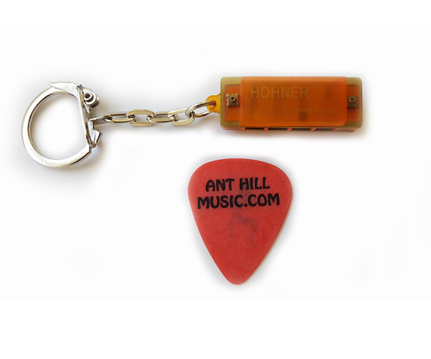 Hohner Mini Harmonica Keychain Translucent Colors - | Reverb Australia