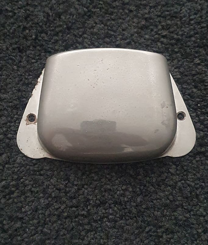 Fender Precision Bass Bridge Cover 1960's Nickle | Reverb