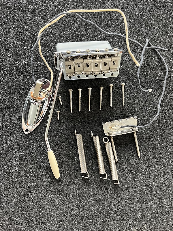 Fender Custom Shop Stratocaster loaded bridge with jack | Reverb