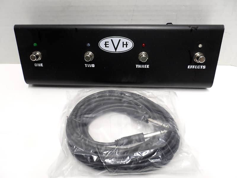 EVH 4 Button 3-channel Footswitch Foot Switch with Brand New | Reverb