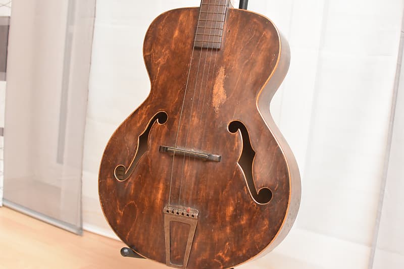 Schonbach Archtop - 1946 German Vintage Jazz Guitar PROJECT | Reverb