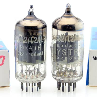 2 pcs. 1960's MULLARD ECC82 12AU7 VACUUM TUBES | Reverb