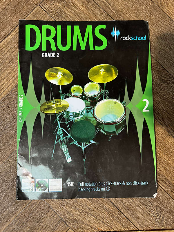 Rockschool Drums Grade 2 Drum Book / Music Notation | Reverb UK