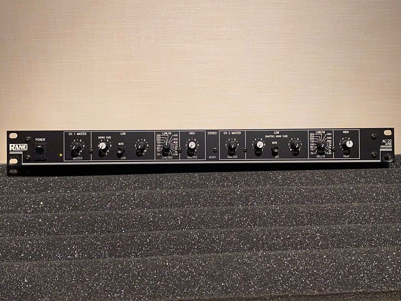 Rane AC 22 Active Stereo 2-way or Mono 3-way crossover | Reverb