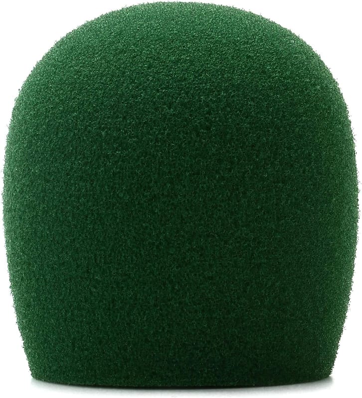 Shure A58WS-GRN Foam Windscreen for All Shure Ball Type | Reverb