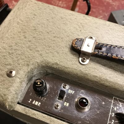 1959 White Higher Fidelity Model 80 5F2A Princeton | Reverb