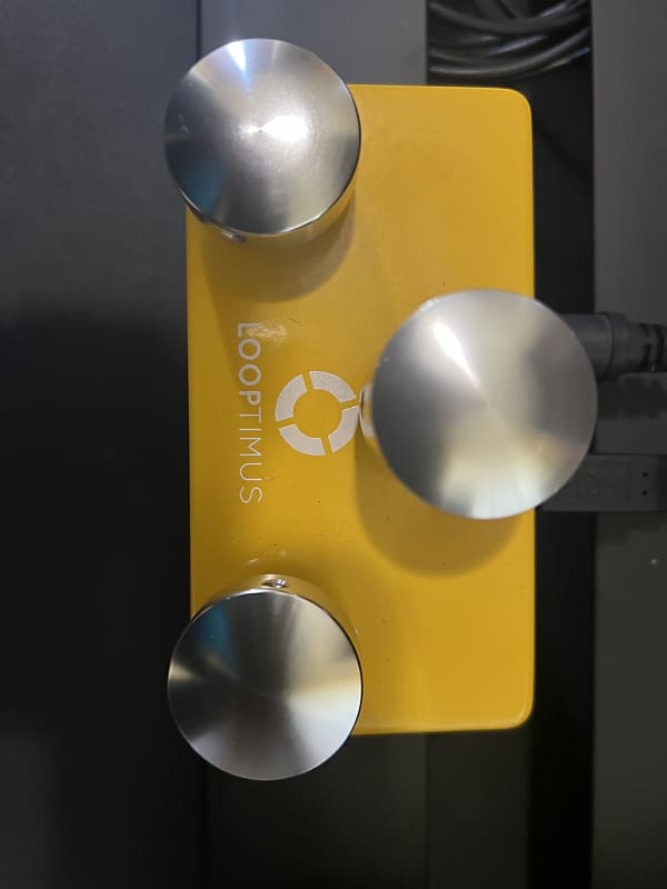 Looptimus Mini 3-button USB MIDI controller 2010s - Yellow w/ | Reverb