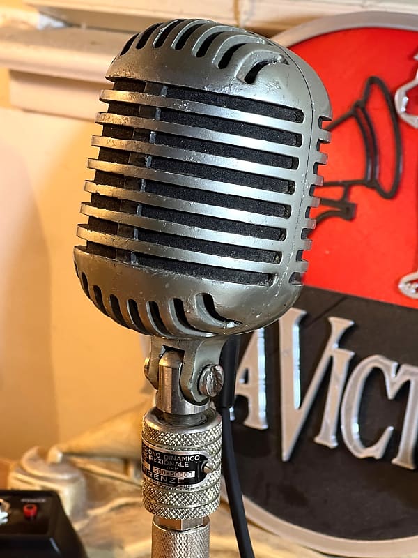Super Rare 1950s Italian maker BBC, Model MD Microphone | Reverb