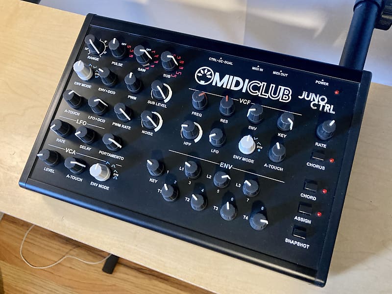 MIDI Club Juno CTRL Alpha Juno Controller PLEASE READ | Reverb