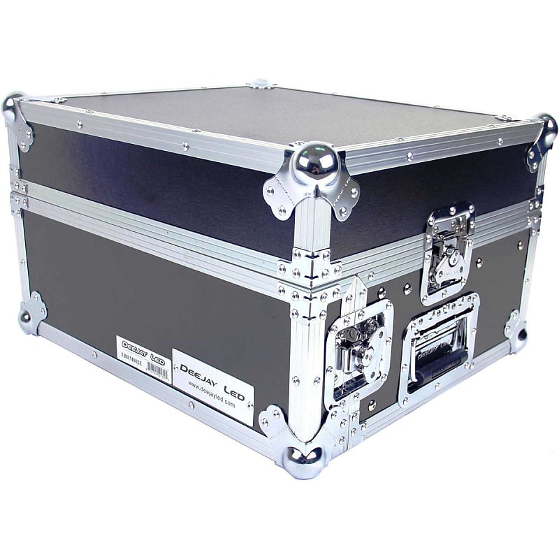 Deejay LED Fly Drive Case 8U Top Space Slant Mixer Rack / 2U | Reverb