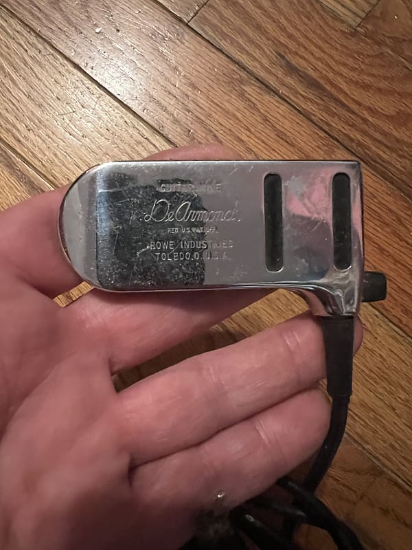 DeArmond Guitar Mike 1950s - Chrome | Reverb