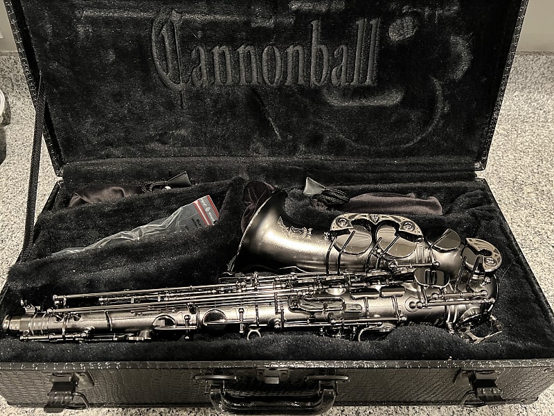 Cannonball Stone Series Big-Bell Alto Saxophone "Raven" | Reverb