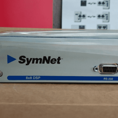 Symetrix SymNet 8 x 8 DSP Original Network Audio Processor | Reverb