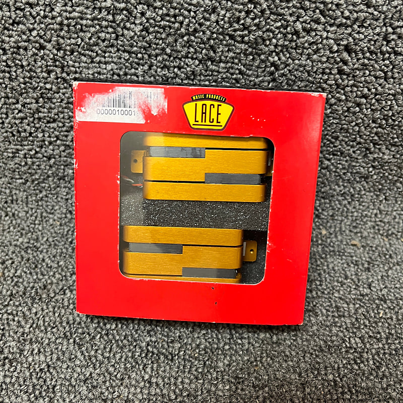 Lace Alumitone Gold Humbucker Set NOS | Reverb Canada