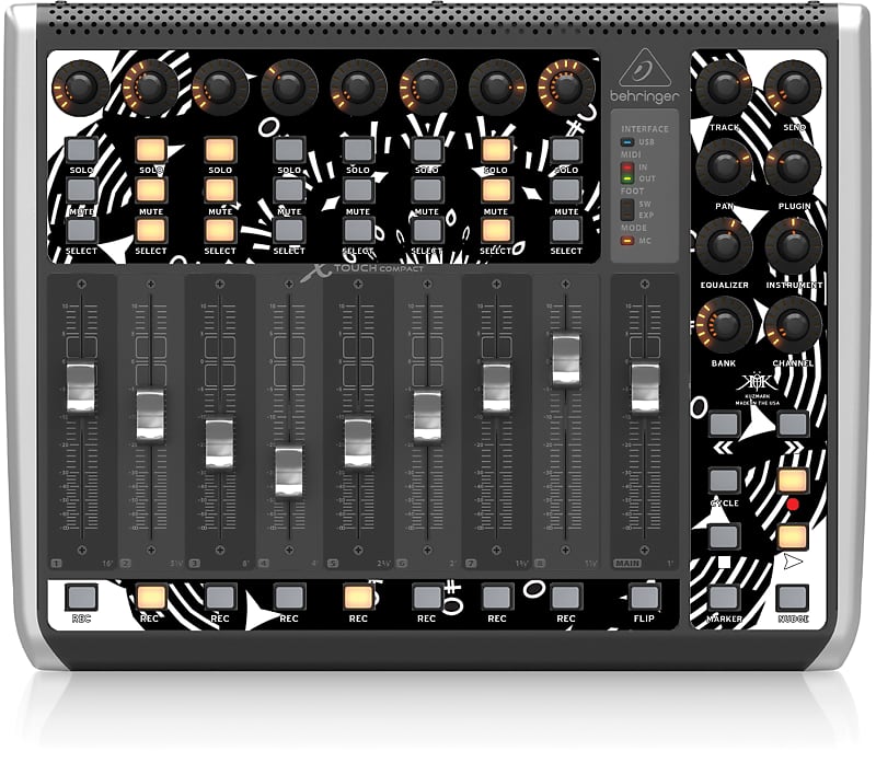 Midi Control Surface Skin Overlay Behringer X-Control | Reverb España