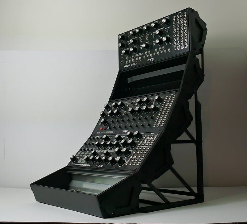 5 Tier Moog Semi-Modular Rack Stand Dfam Mother 32 | Reverb
