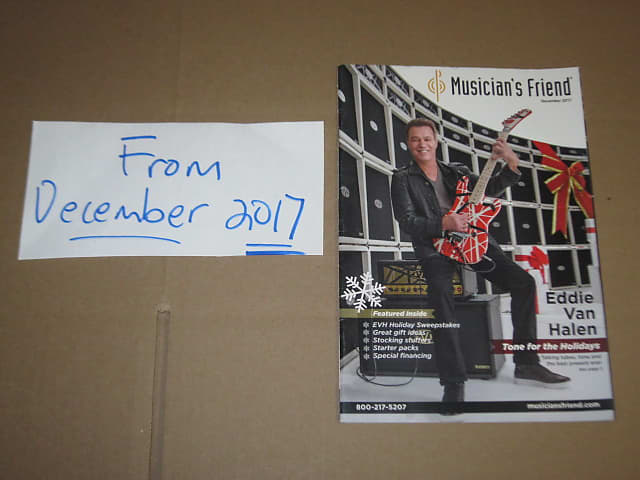 December 2017 Musician's Friend STORE product holiday catalog | Reverb