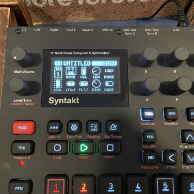 Elektron Digitone & Syntakt with wooden travel case & sound | Reverb
