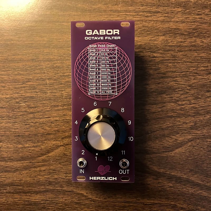 Herzlich Gabor Passive Bandpass Octave B&K 1613 Style Filter | Reverb