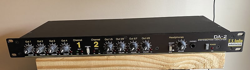 US Audio Whirlwind DA-2 2010s Black | Reverb