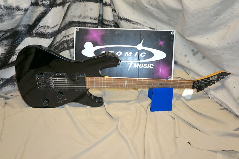 ESP LTD M-100 M100 Guitar 1998 ? Black | Reverb