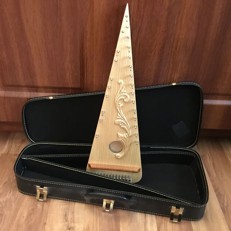 Dave Lucas Bowed Psaltery w/Accessories and Case | Reverb