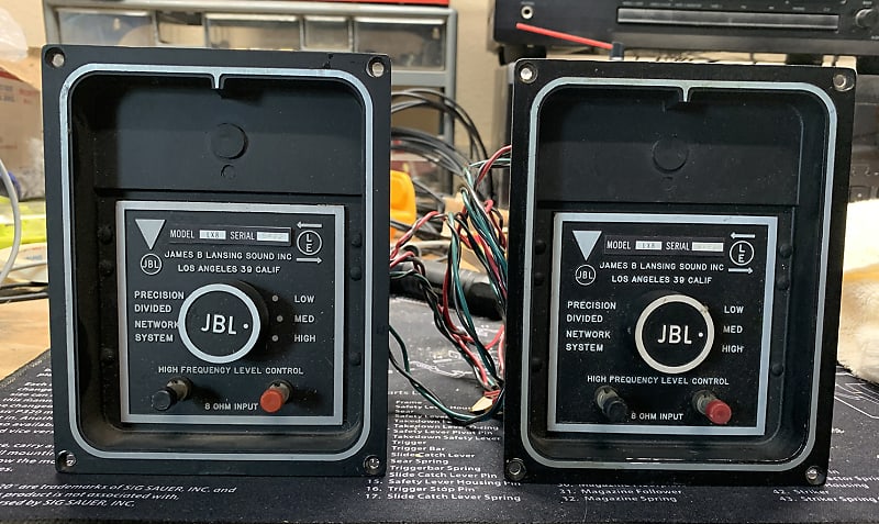 JBL LX8 Crossovers Passive Pair (2) TESTED! | Reverb