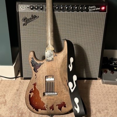 Custom SRV "Number One" Stratocaster Heavy Relic | Reverb