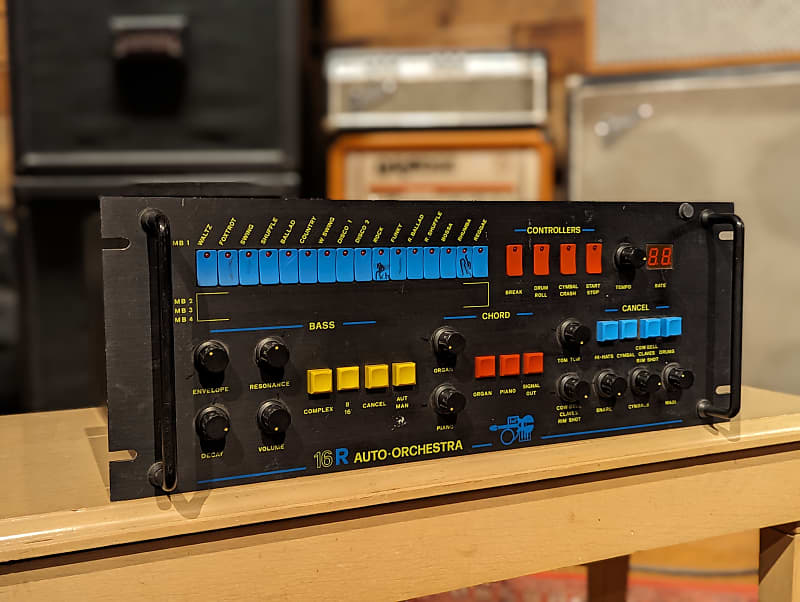 MTI 16R Auto-Orchestra 1980's Bass Synth & Drum Machine | Reverb