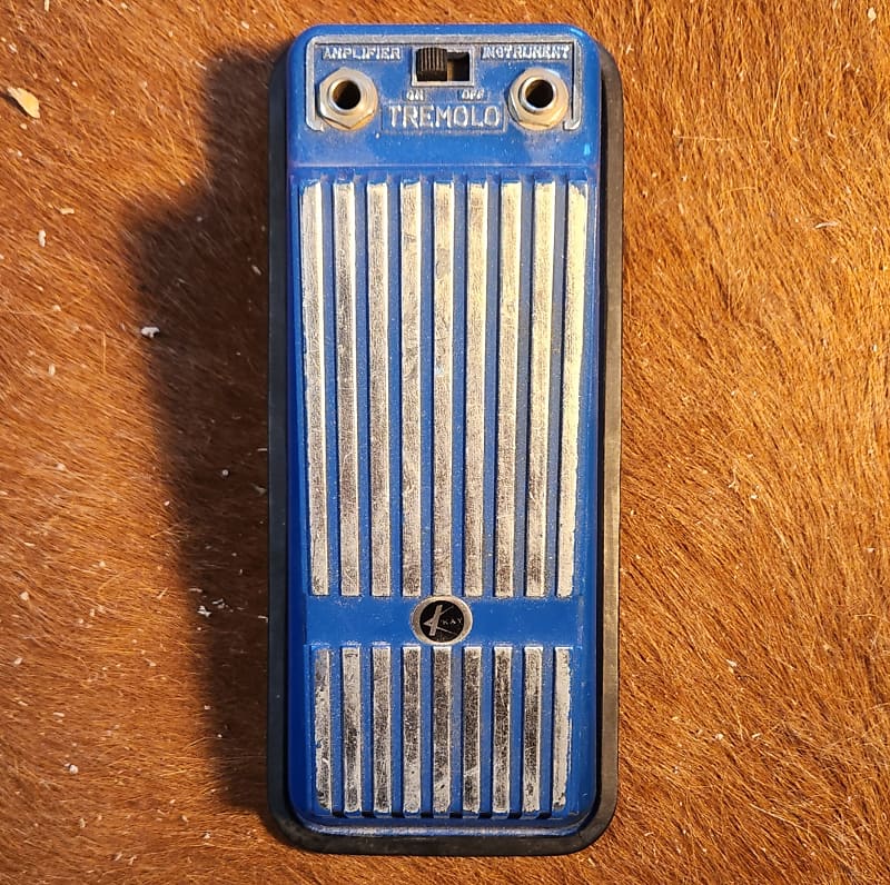 Kay Tremolo Pedal 1960s - Blue | Reverb