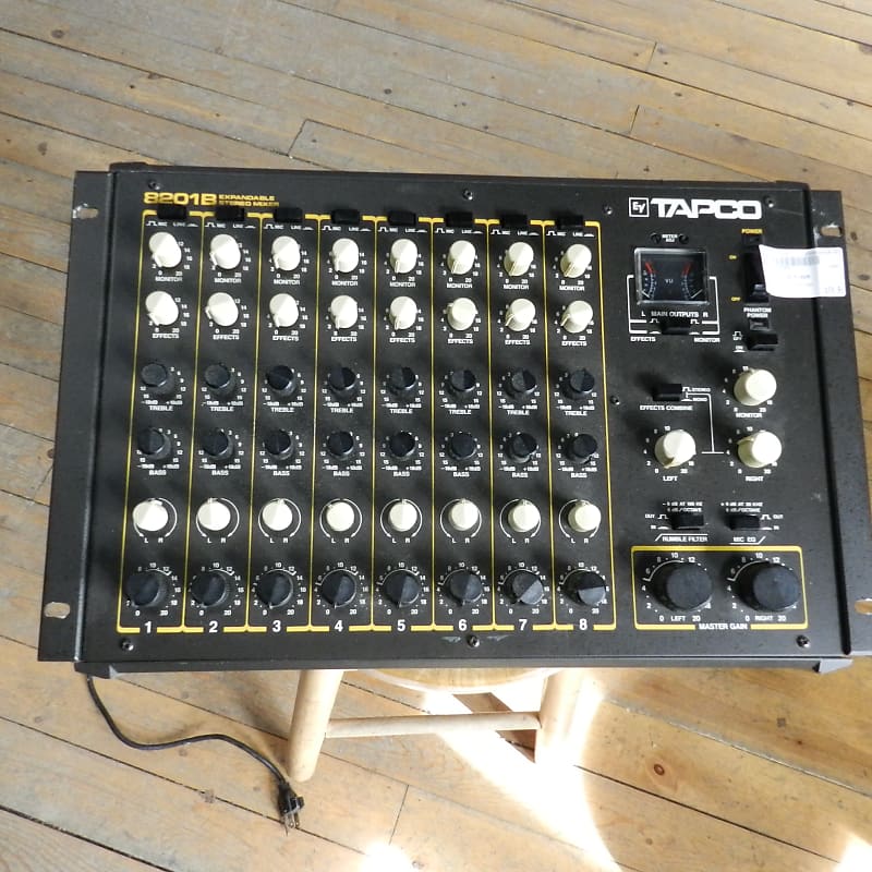 Tapco TAPCO 821B MIXER Mixing Console 1980-90s | Reverb