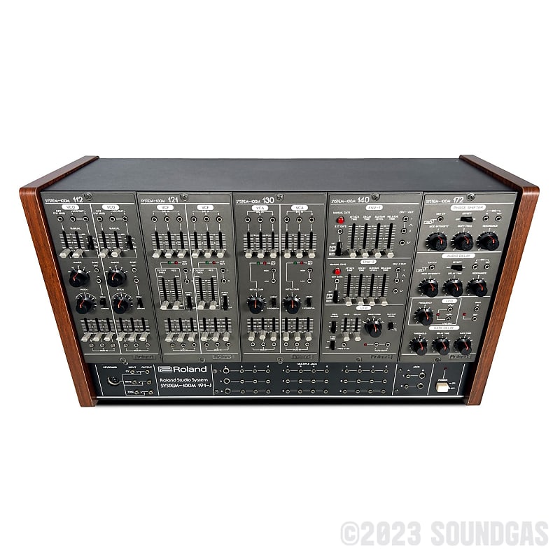 Roland System-100M inc rare 172 Phase Shifter & Delay | Reverb UK